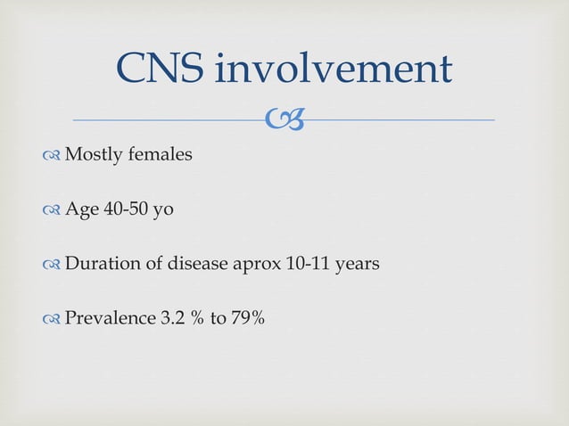 Sjogren Syndrome- a complex CNS disease | PPT