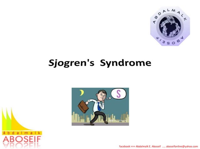 Sjogren's syndrome | PPTX | Eye and Vision Conditions | Diseases and ...