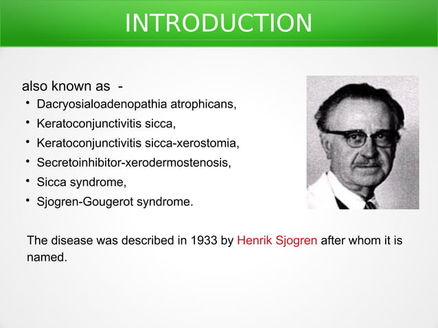 Sjogren's Syndrome | PDF | Ear, Nose and Throat Conditions | Diseases ...