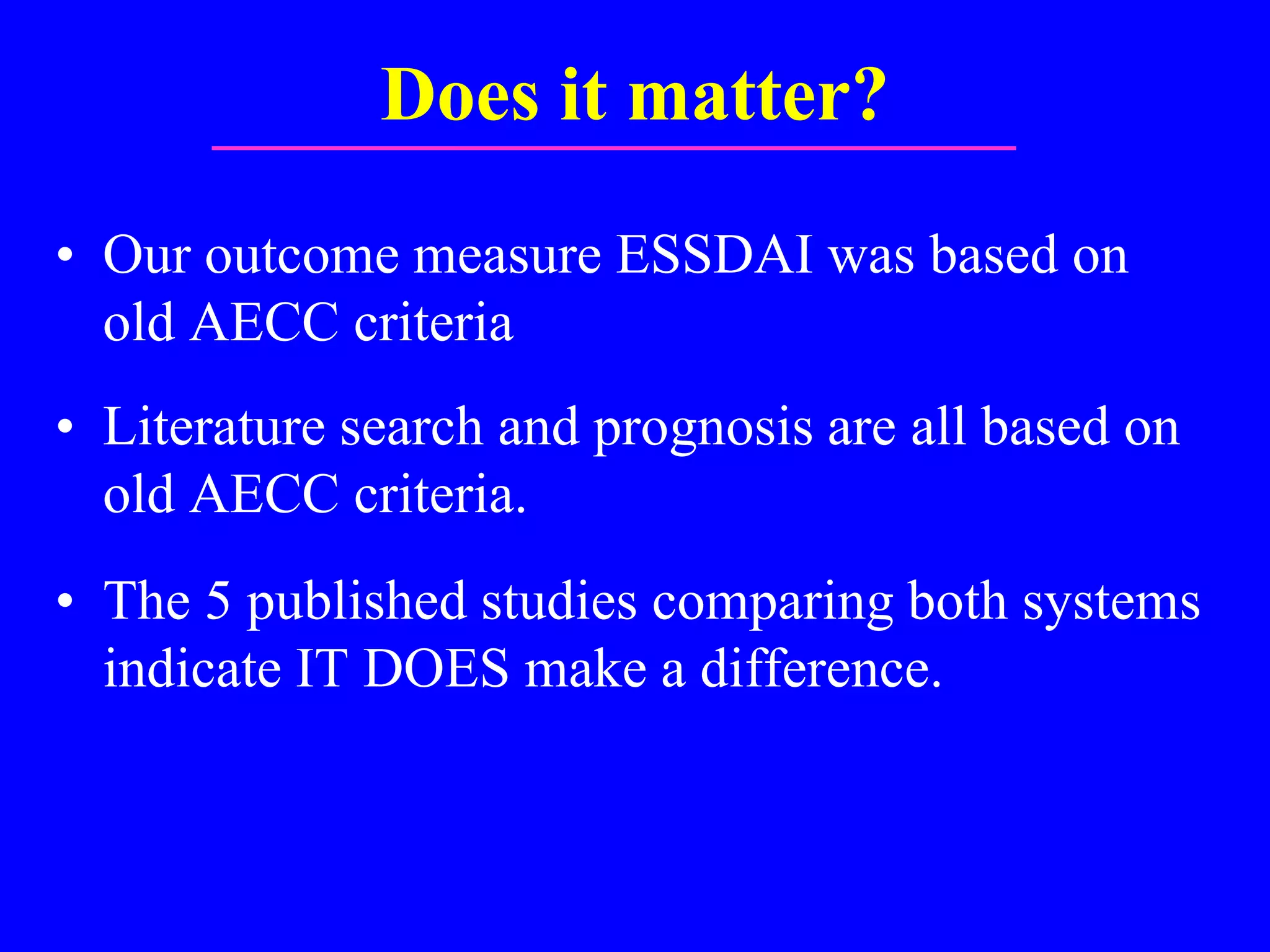 Sjogren's Syndrome - Diagnosis and Therapy | PPT