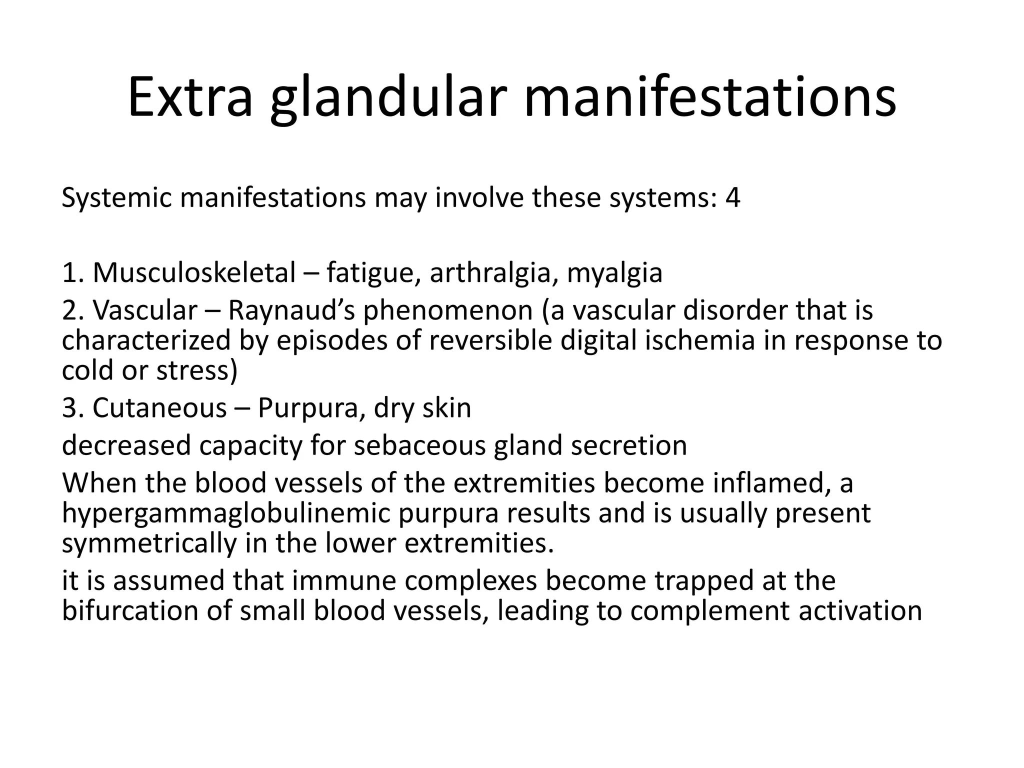Sjogren syndrome | PPTX