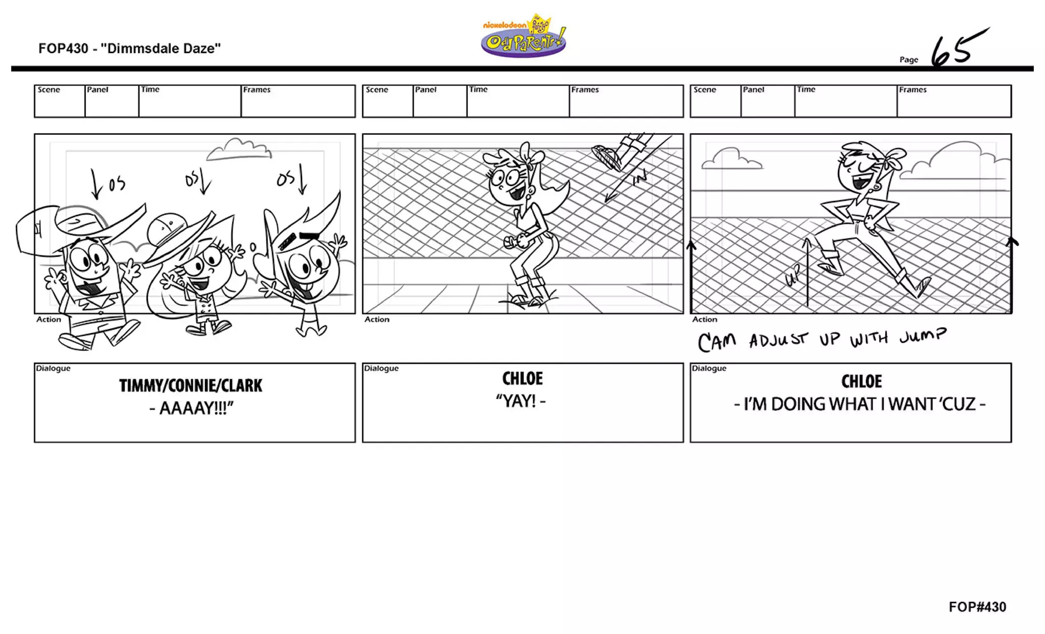 Fairly OddParents -“Dimmsdale Daze” Excerpts | PDF