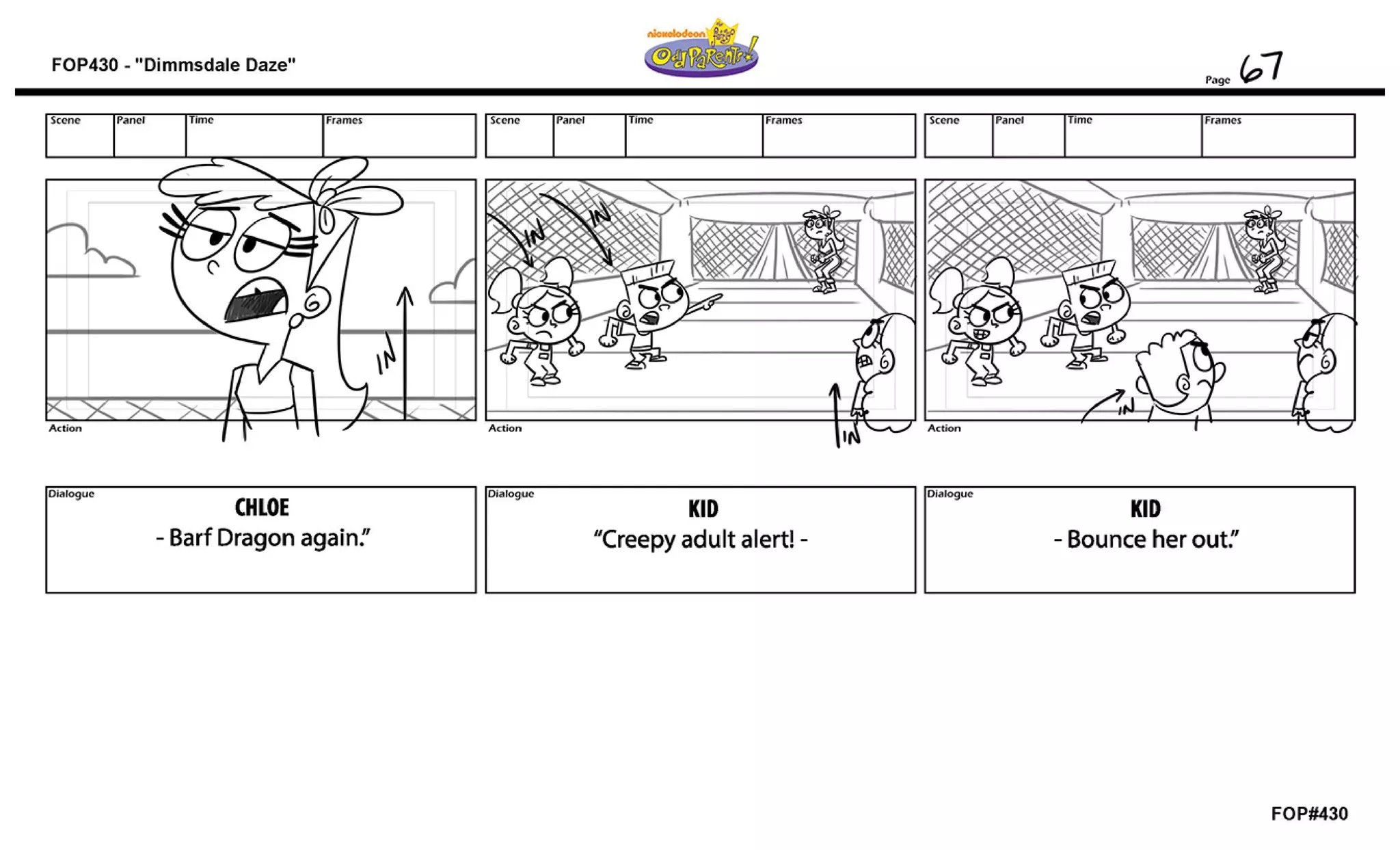 Fairly OddParents -“Dimmsdale Daze” Excerpts | PDF