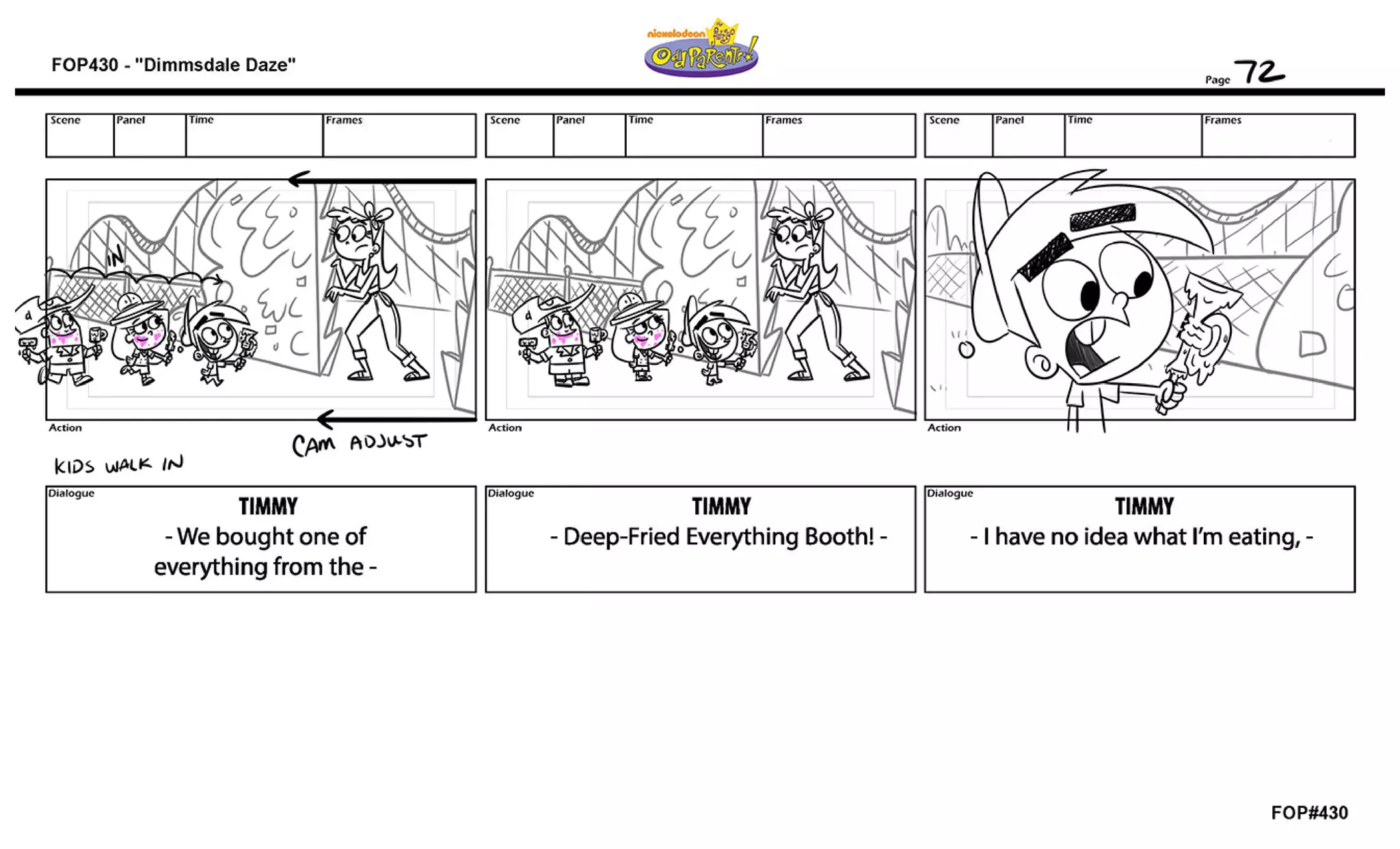 Fairly OddParents -“Dimmsdale Daze” Excerpts | PDF