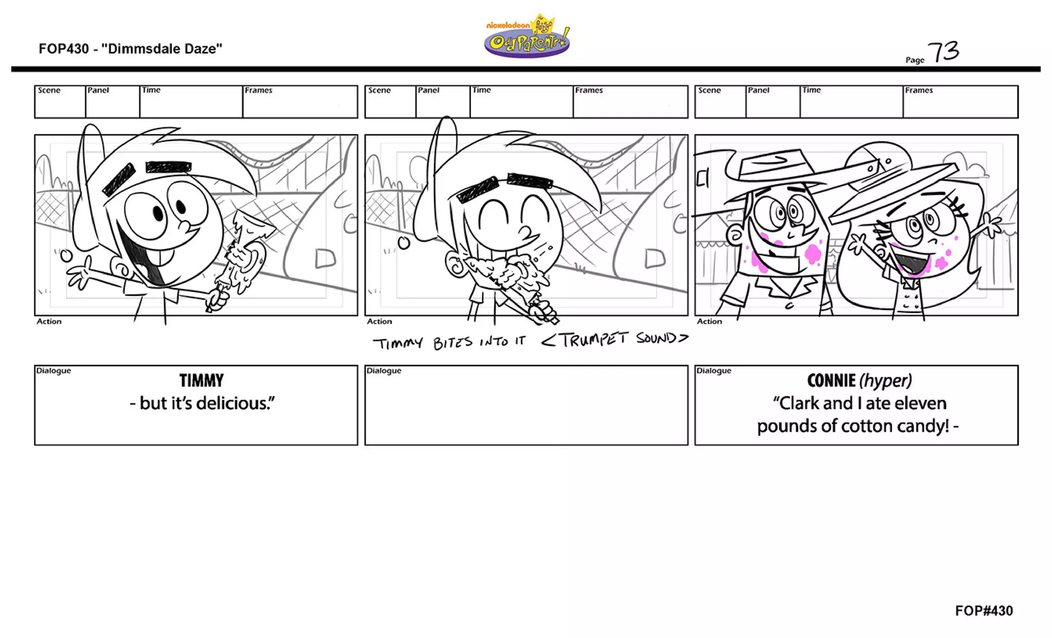 Fairly OddParents -“Dimmsdale Daze” Excerpts | PDF