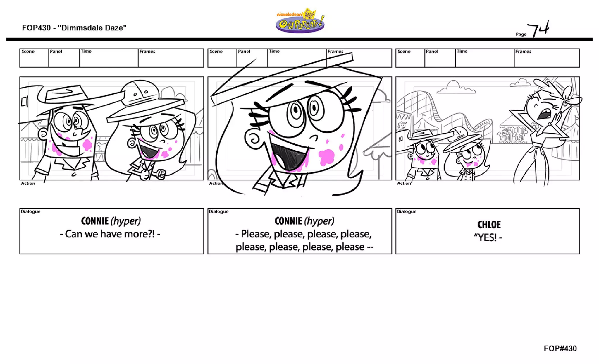 Fairly OddParents -“Dimmsdale Daze” Excerpts | PDF