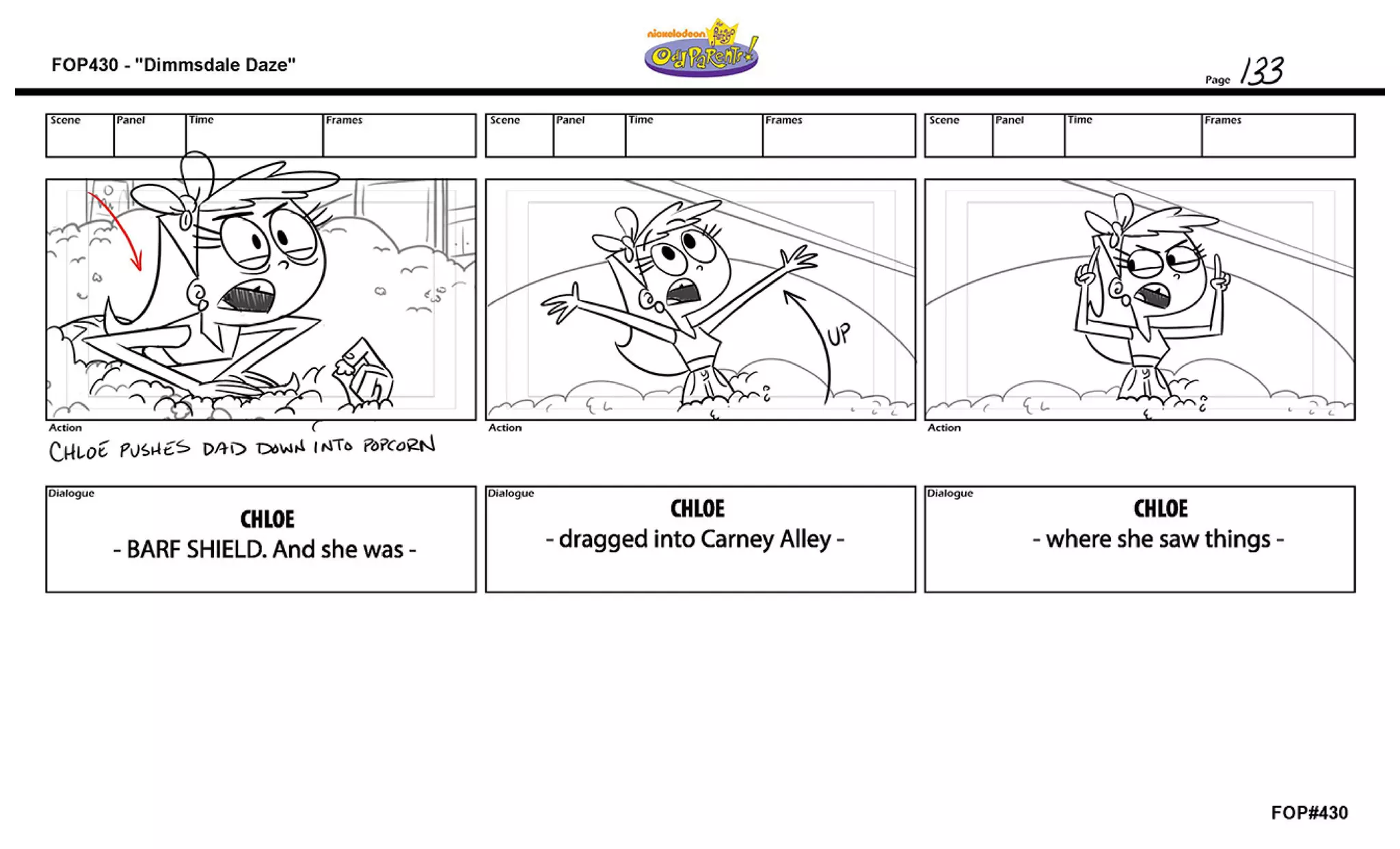 Fairly OddParents -“Dimmsdale Daze” Excerpts | PDF