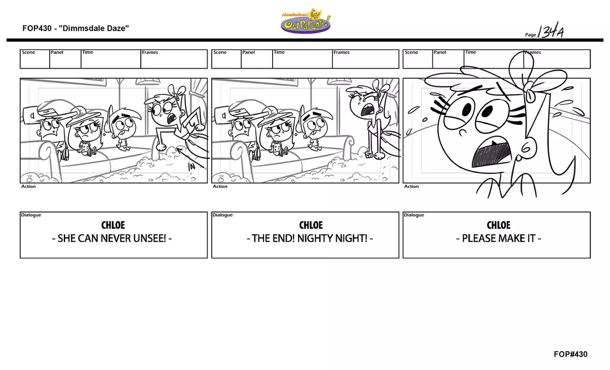 Fairly OddParents -“Dimmsdale Daze” Excerpts | PDF