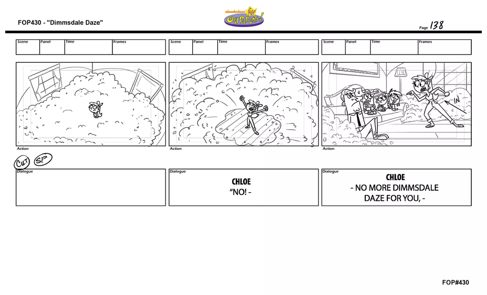 Fairly OddParents -“Dimmsdale Daze” Excerpts | PDF