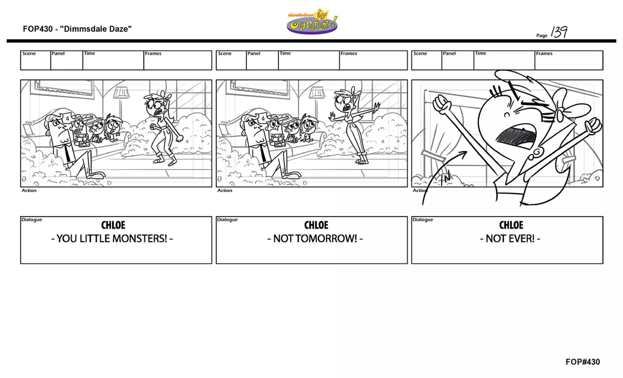Fairly OddParents -“Dimmsdale Daze” Excerpts | PDF