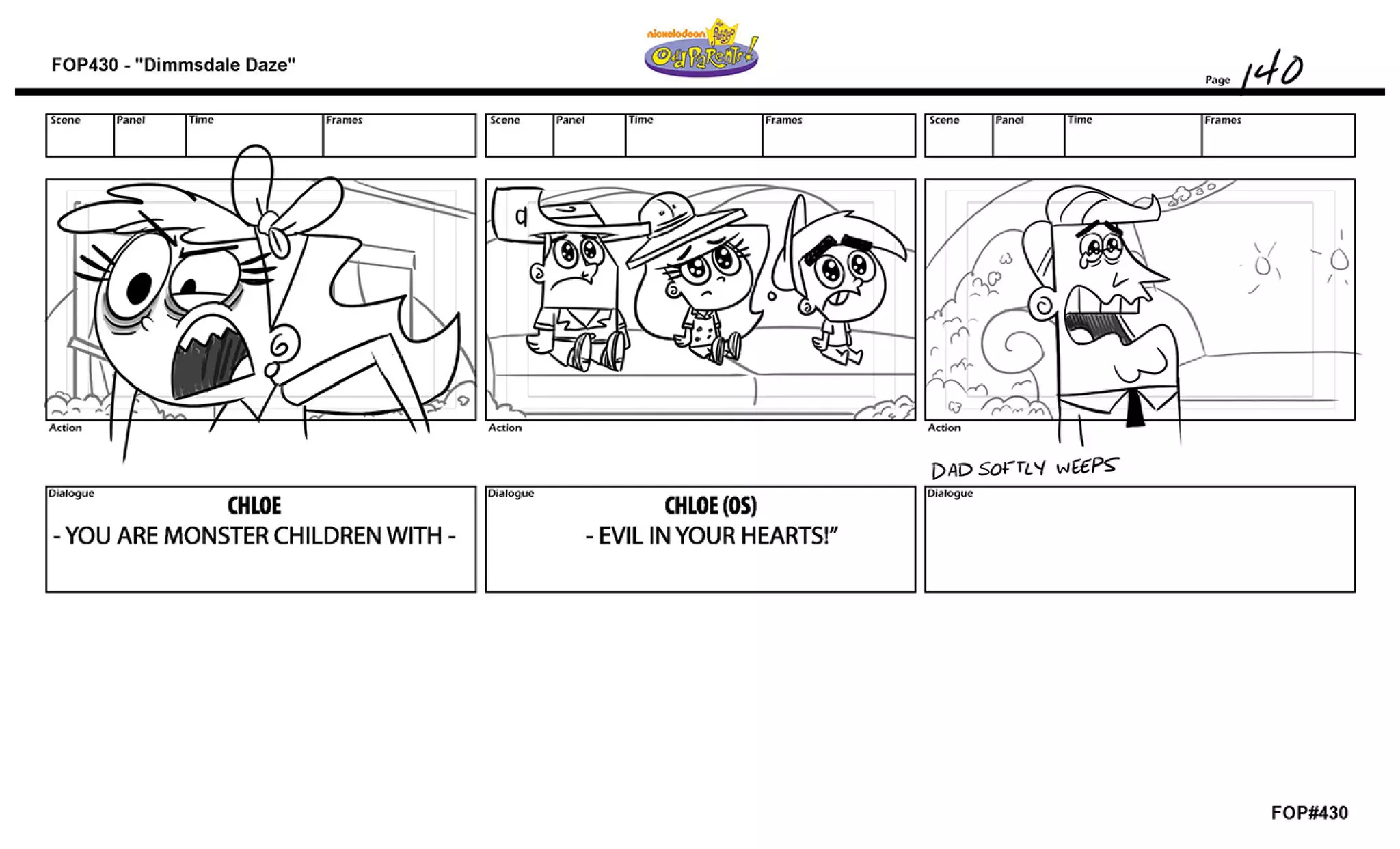 Fairly OddParents -“Dimmsdale Daze” Excerpts | PDF