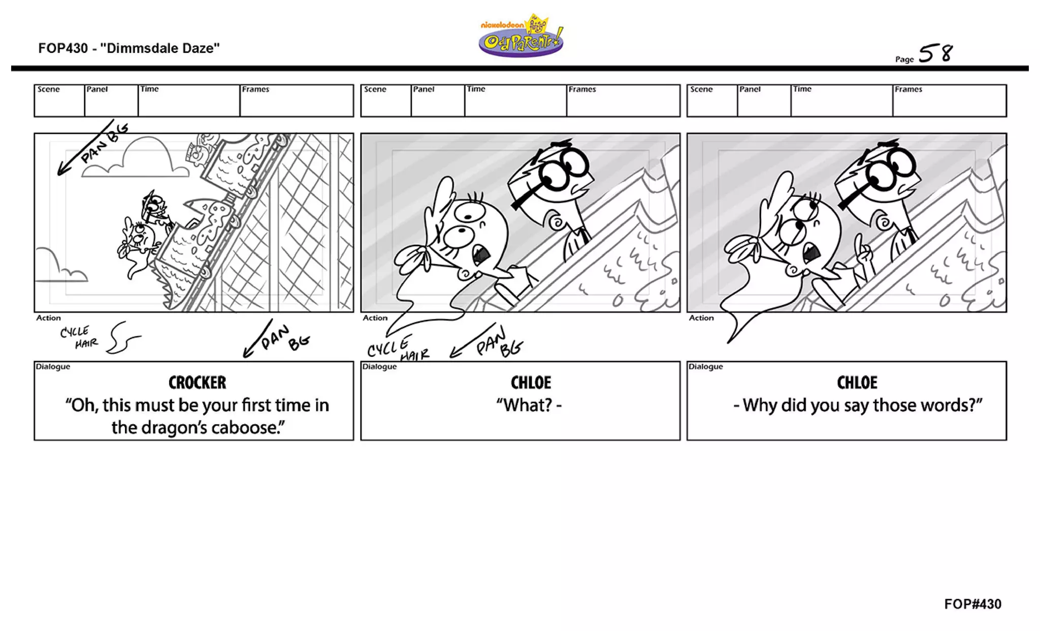 Fairly OddParents -“Dimmsdale Daze” Excerpts | PDF