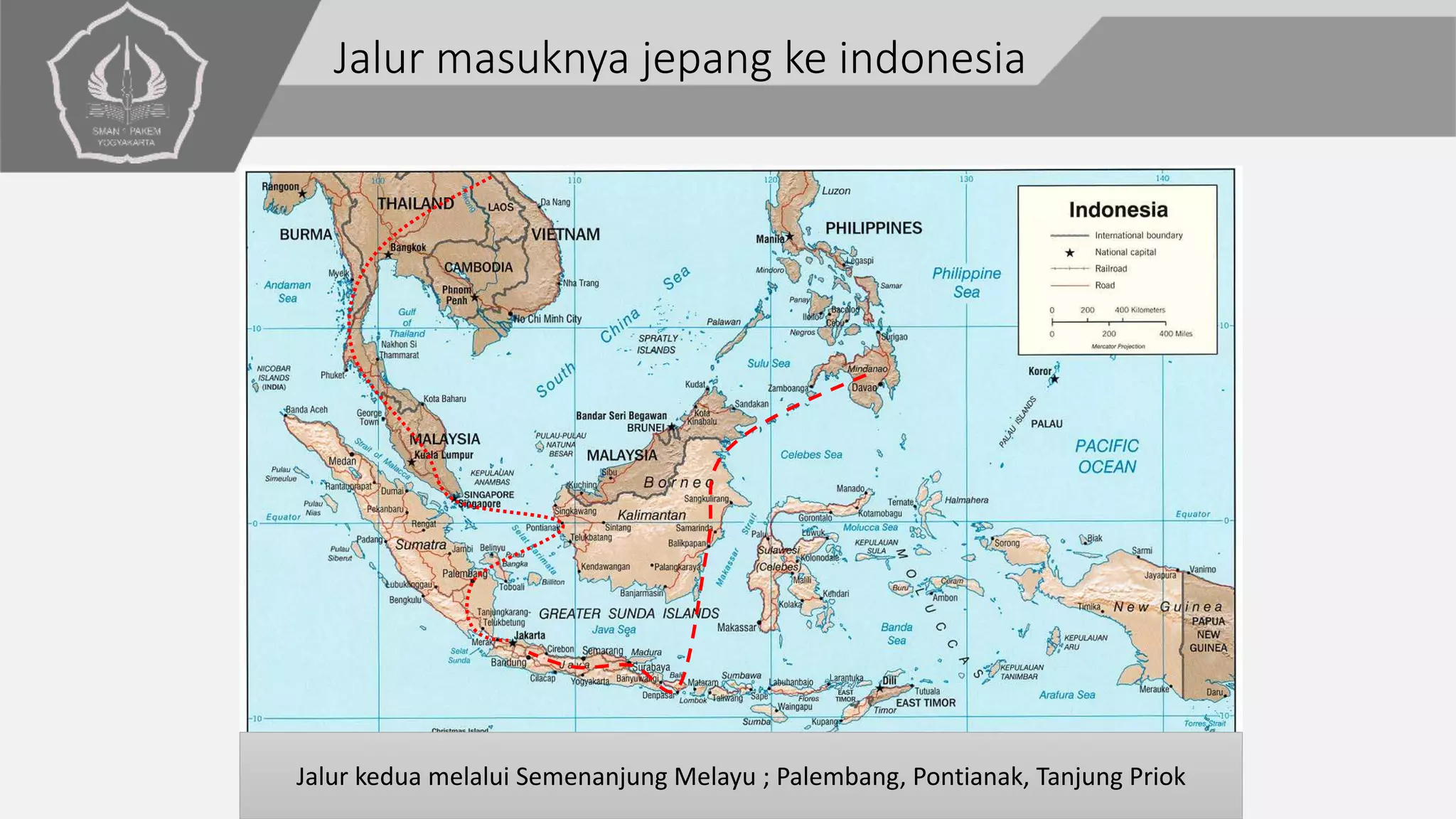 Proses masuknya jepang ke indonesia | PPTX