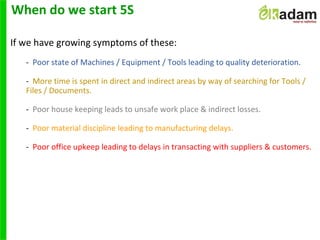 5S Presentation for beginners and professionals for implementation | PPT