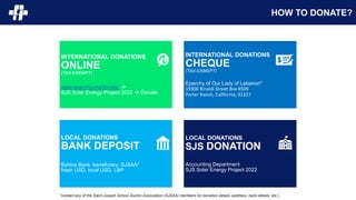 Sjsaa solar project pitch v2.1 | PPT