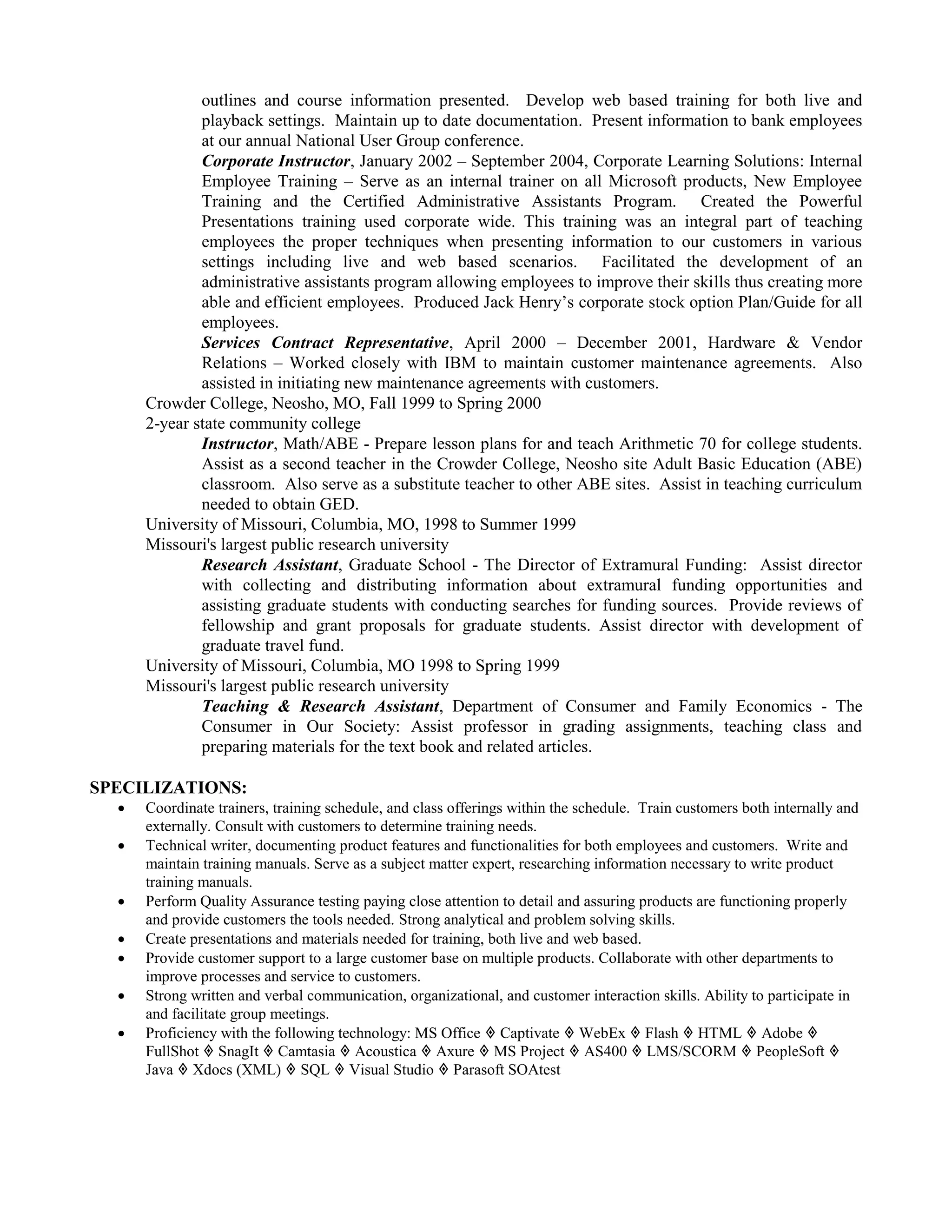 Resume | PDF