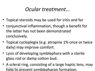 Sjs stevens johnson syndorme Eye Ophthalmology | PPT