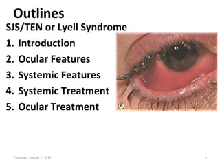 Sjs stevens johnson syndorme Eye Ophthalmology | PPT