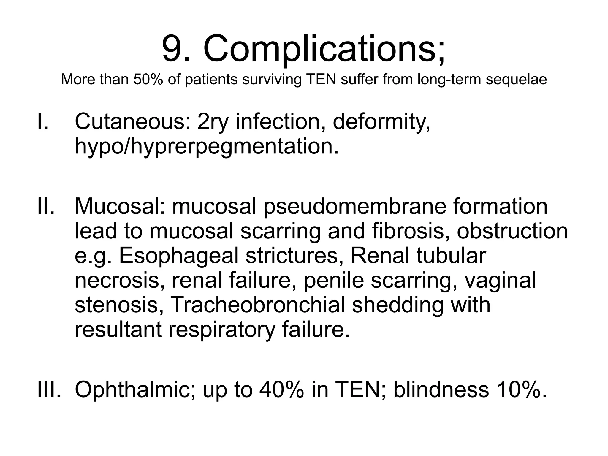 Stevens-Johnson syndrome/ Toxic epidermal necrolysis emergency ...