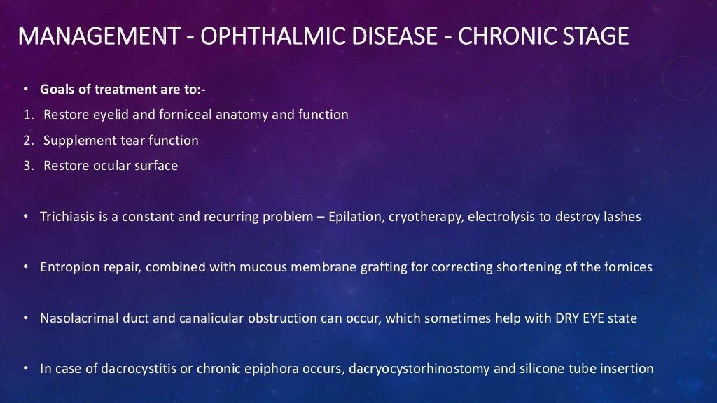 Ocular cicatricial pemphigoid, Stevens-Johnson Syndrome, Toxic Epider…