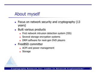 Foundations of Platform Security | PPT