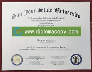 SJSU degree San Jose State University diploma | PDF