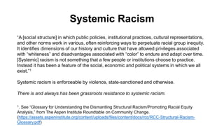 SJUS 2010 - systemic racism | PPTX