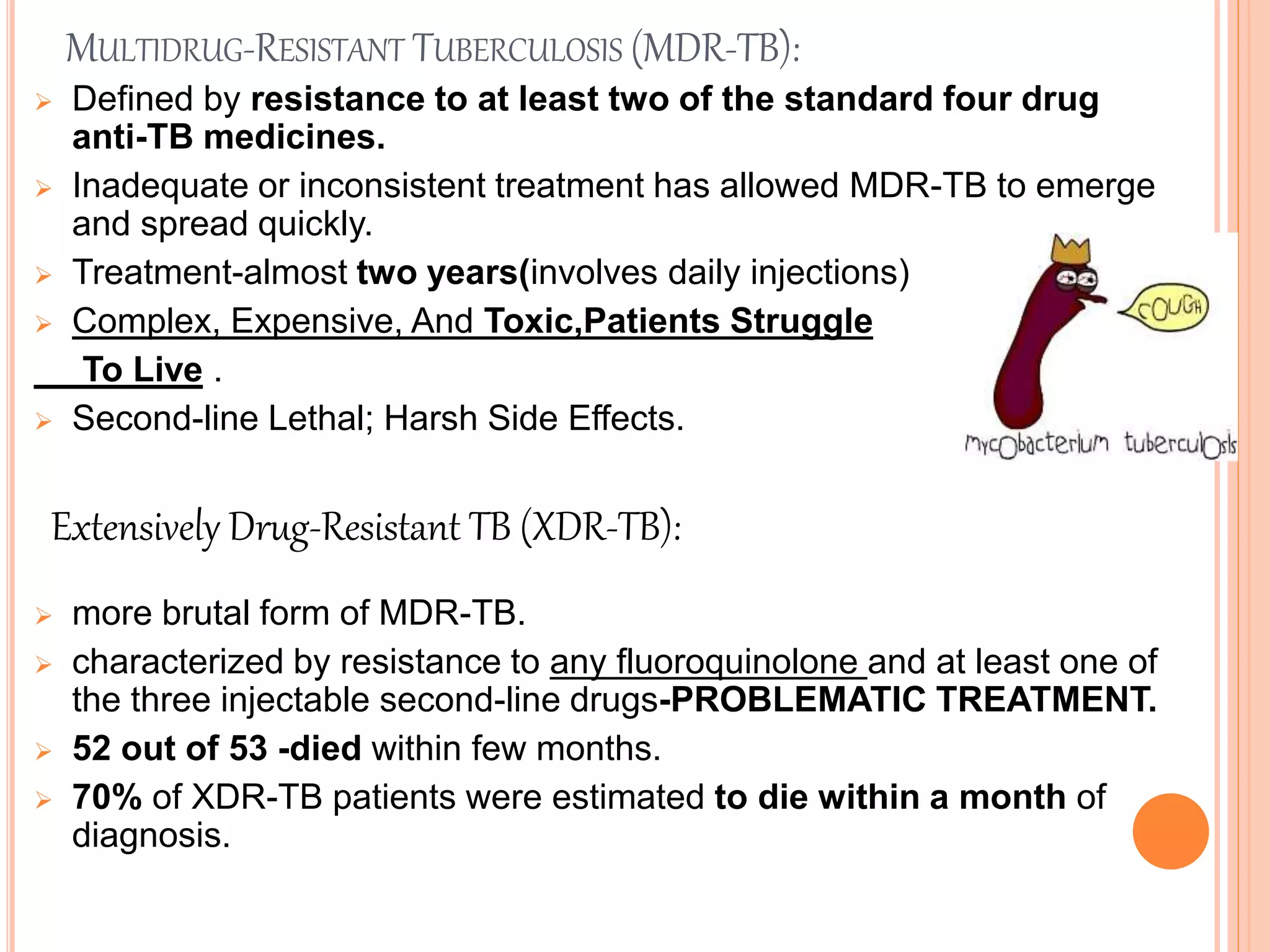 Role of nano drug delivery for tuberculosis treatment. | PPTX