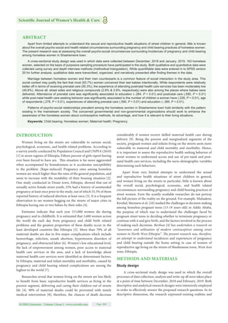 Scientific Journal of Women’s Health & Care | PDF