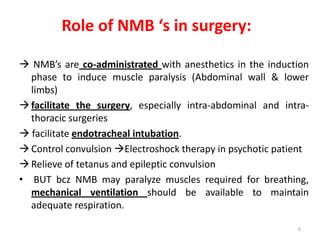 Skeletal muscle relaxants | PPTX