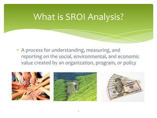 Social Return on Investment (SROI) Analysis: An Innovative Framework ...