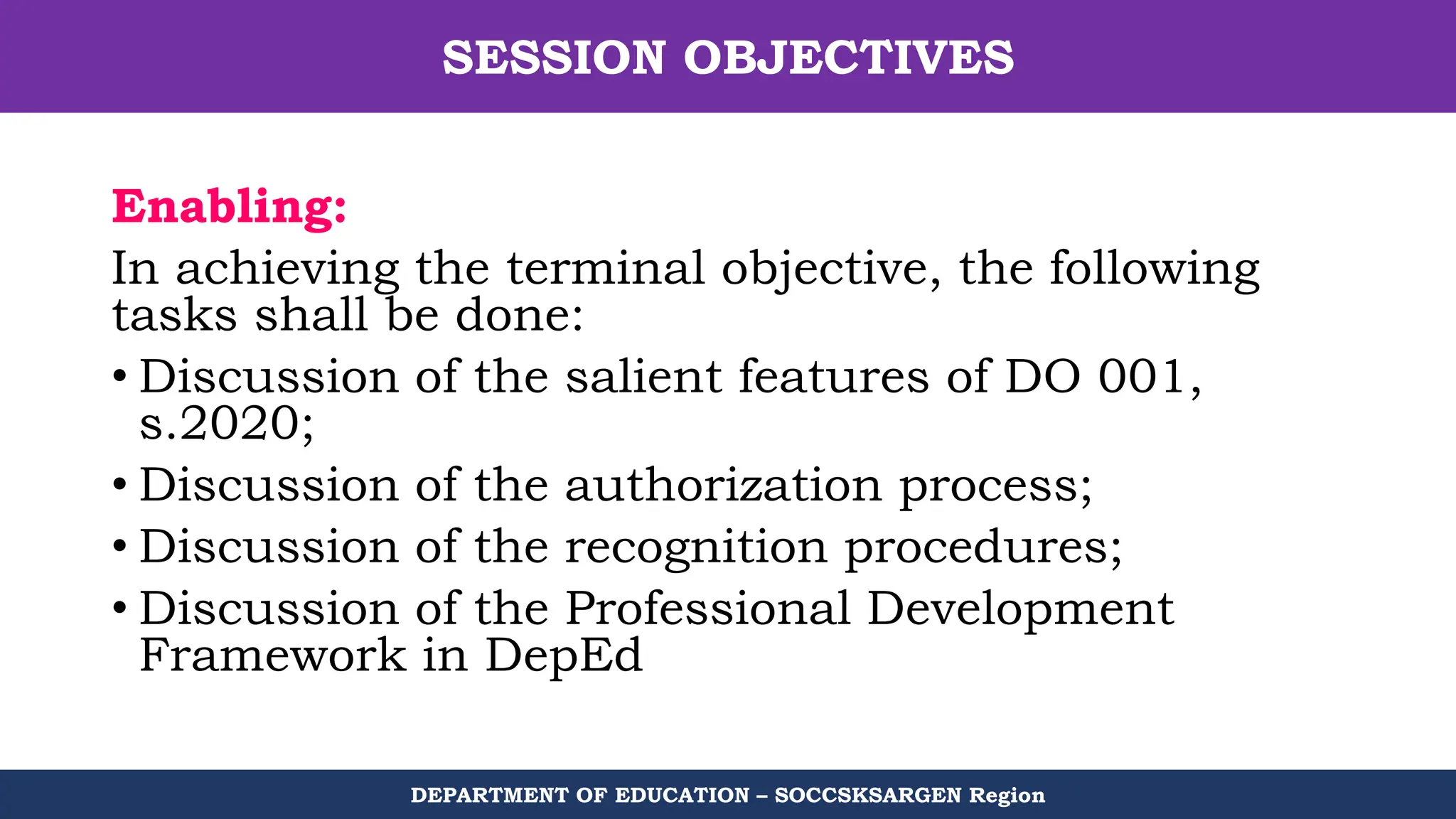 DepEd-NEAP Deped Order 001, series of 2021 | PPTX