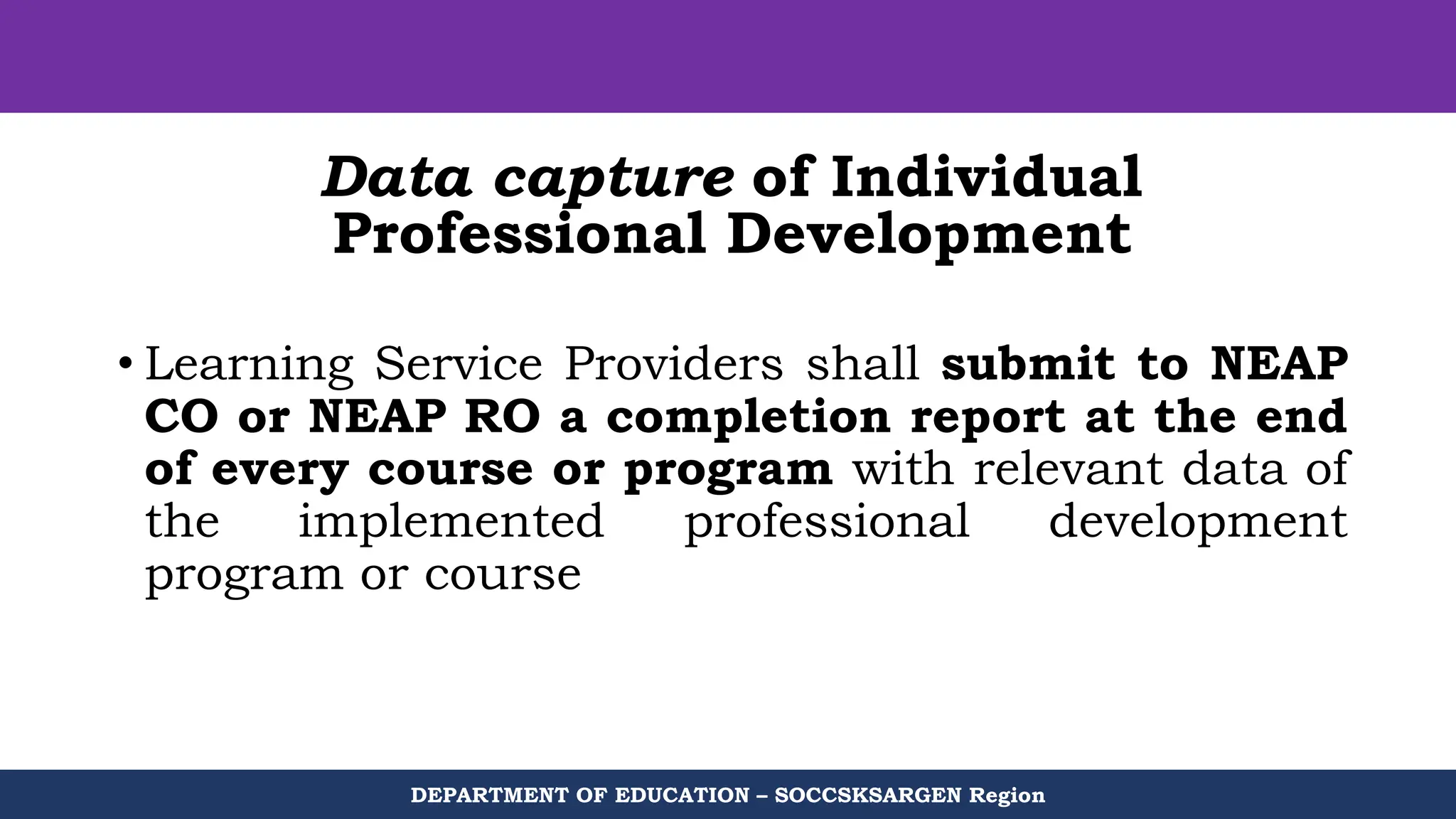 DepEd-NEAP Deped Order 001, series of 2021 | PPTX