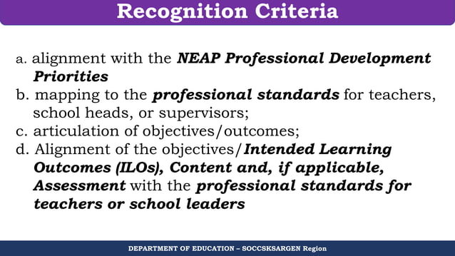 DepEd-NEAP Deped Order 001, series of 2021 | PPTX