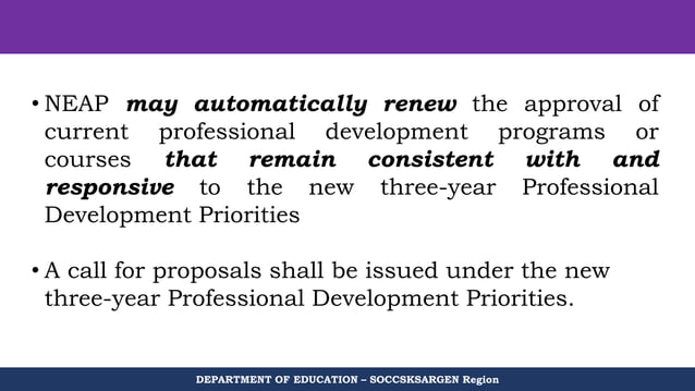DepEd-NEAP Deped Order 001, series of 2021 | PPTX