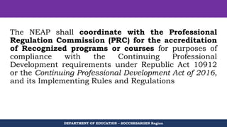 DepEd-NEAP Deped Order 001, series of 2021 | PPTX