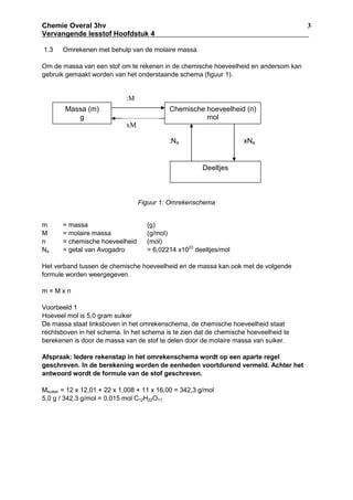 Molberekeningen-vragen | PDF