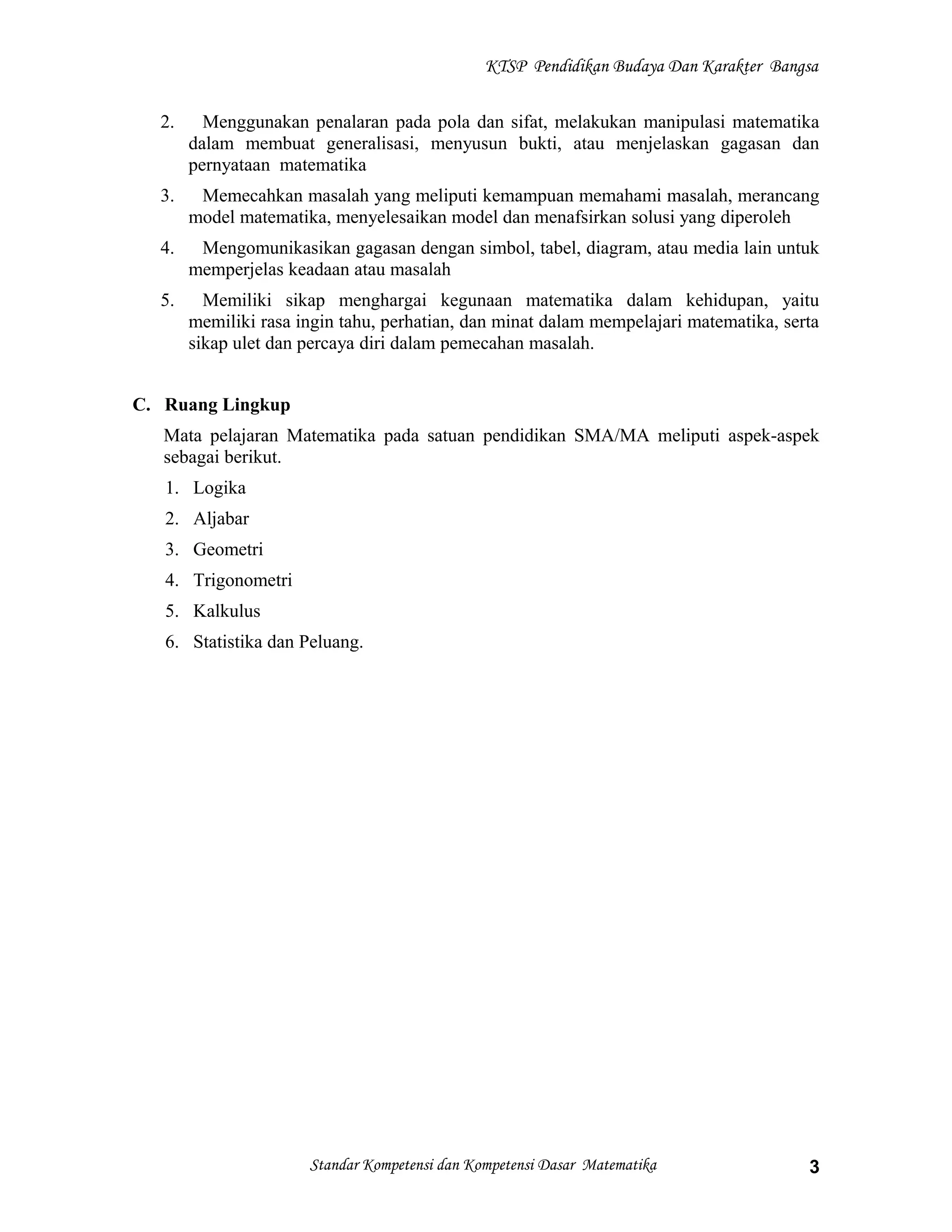 Sk kd-matematika-kelas-xii-ipa nurhayati sma 3 | DOC