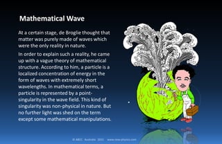 SK nature of matter waves [2 of 3] | PDF