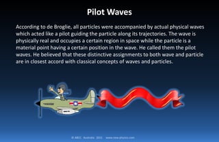 SK nature of matter waves [2 of 3] | PDF