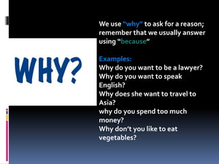 Wh questions .. iNFORMATION QUESTIONS. | PPTX