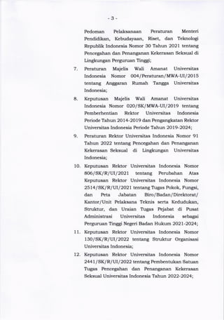 SK 2024 NO 49 Tentang Penetapan Sanksi Administratif Terhadap Pelaku Kekerasan Seksual Atas nama ...