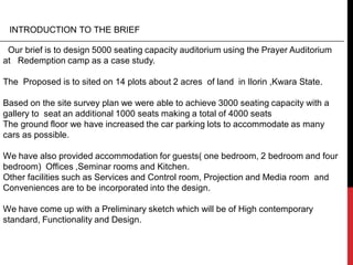 auditorium design | PPT