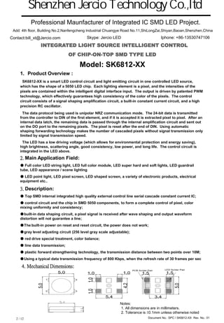 Sk6812 xx rev.01 en(1) | PDF
