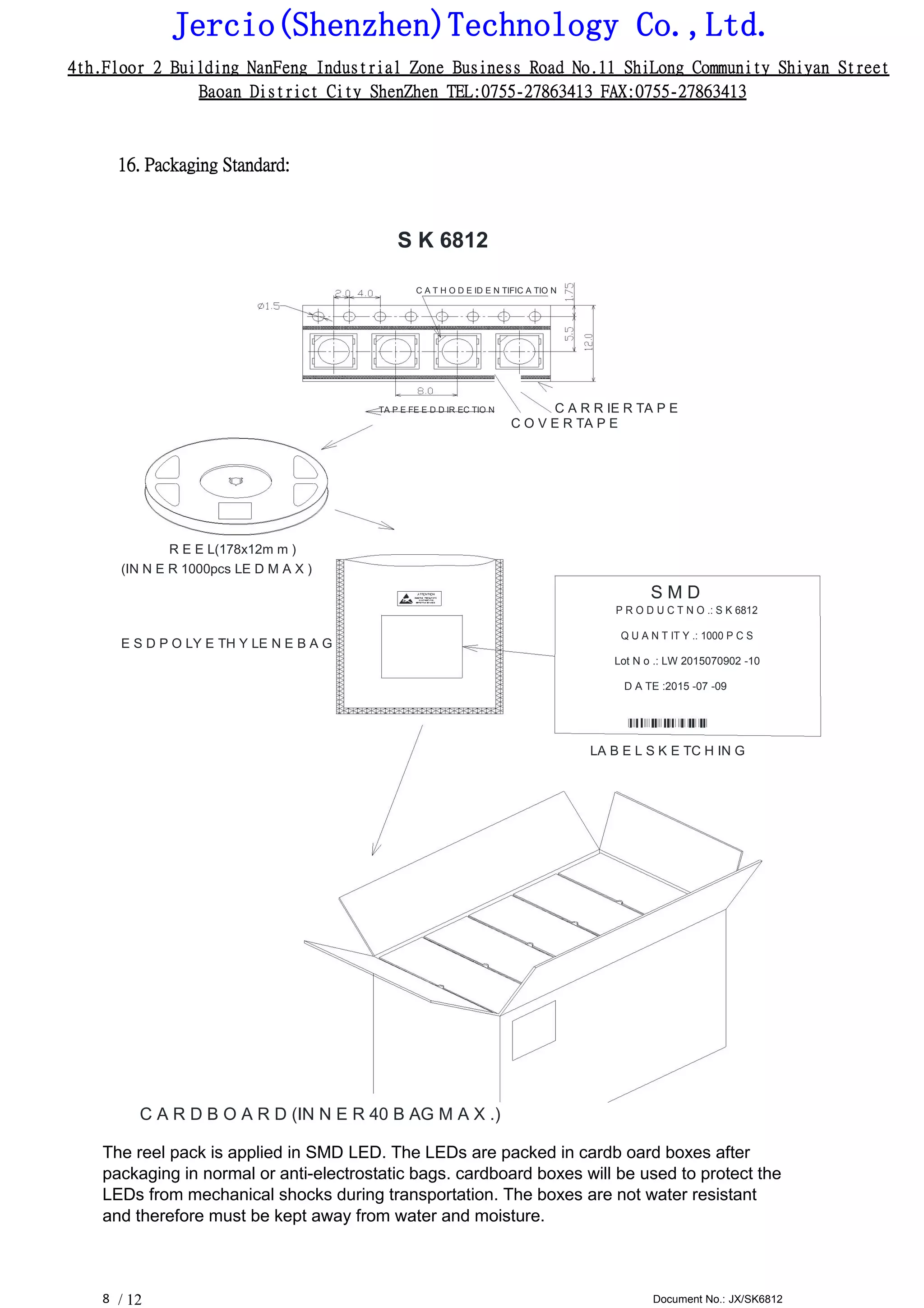 Sk6812 rev.01 en(nut) | PDF