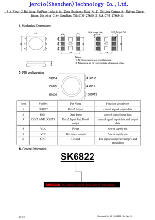 Sk6822 rev.01 en(nut) | PDF