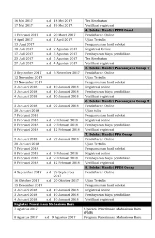 Sk 70 kalender akademk 2017 2018 | PDF