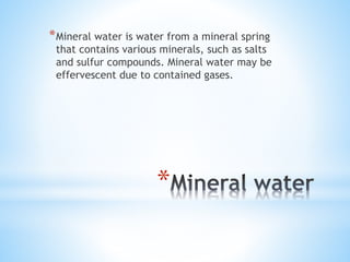 Chemical composition of water by Group6 | PPTX