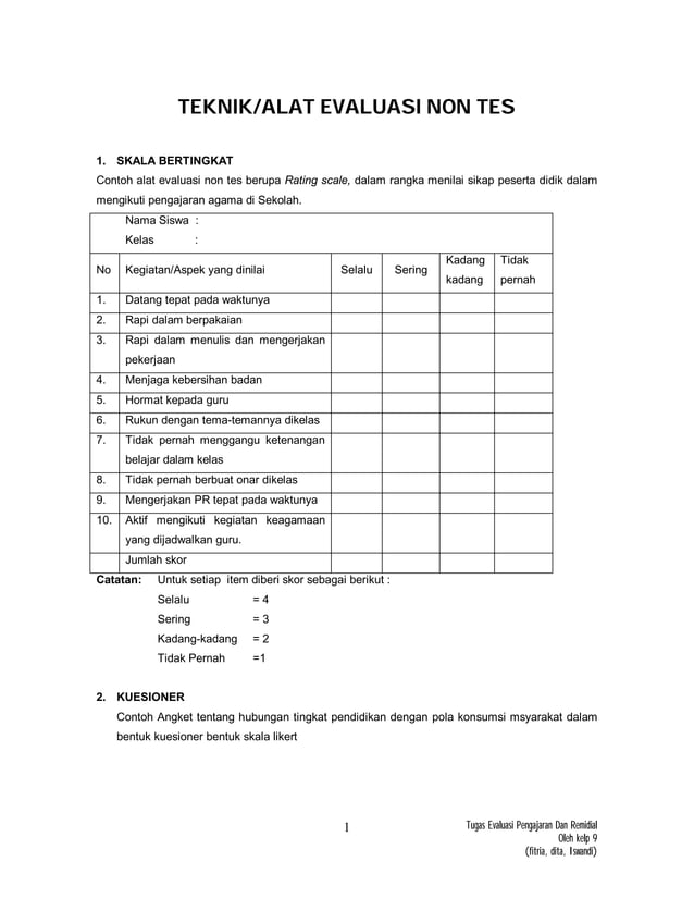 Skala bertingkat | PDF