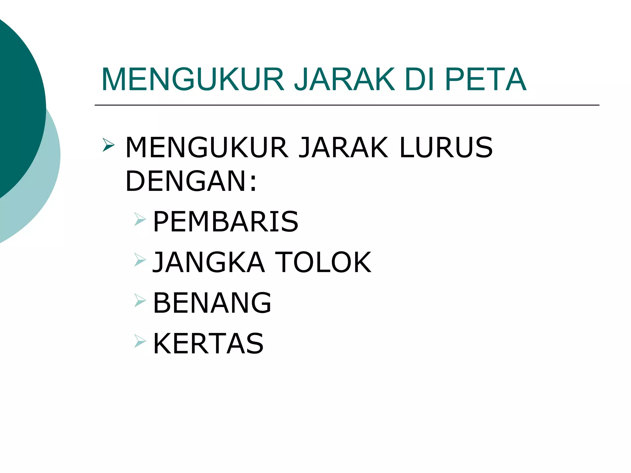 Skala dan jarak | PPT